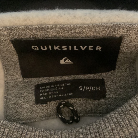 Quiksilver | Sweaters | Mens Quicksilver Crew Neck Small | Poshmark
